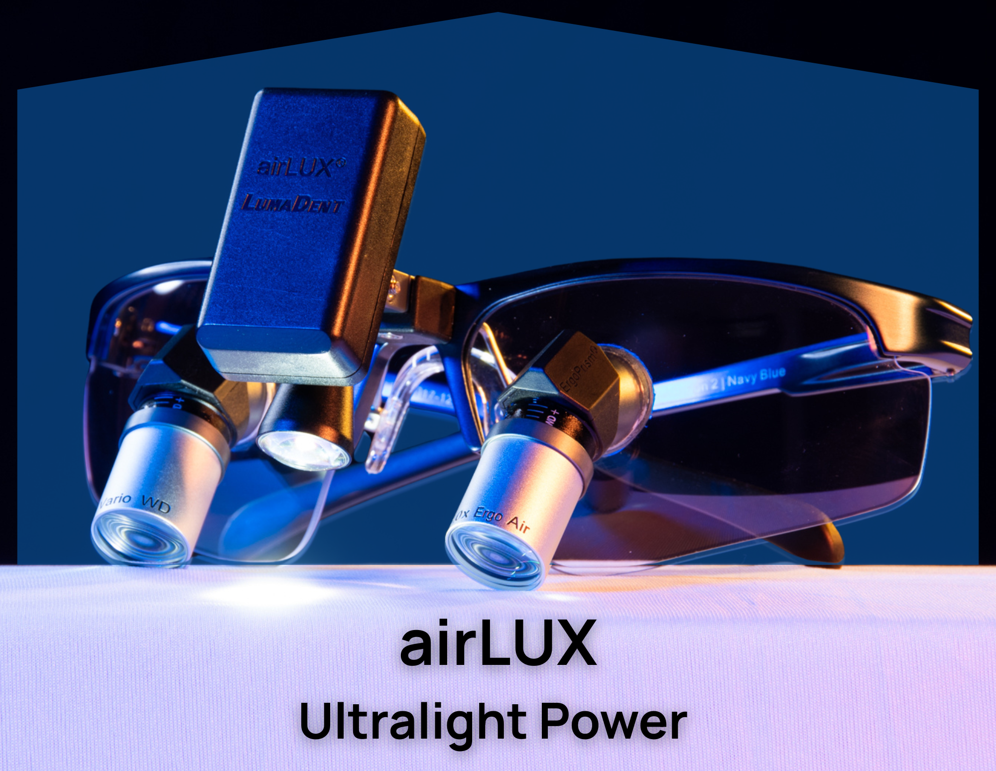 airLUX: Wireless Ultralight Power for Dental Headlights – LumaDent