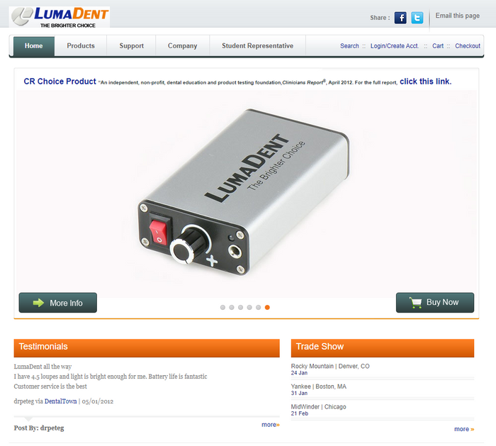 About LumaDent: Leading Dental Loupes & Headlights